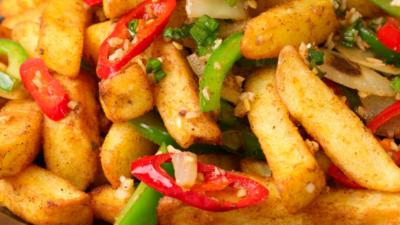 Large Salt and Pepper Chips - Chinese Gourmet Camborne
